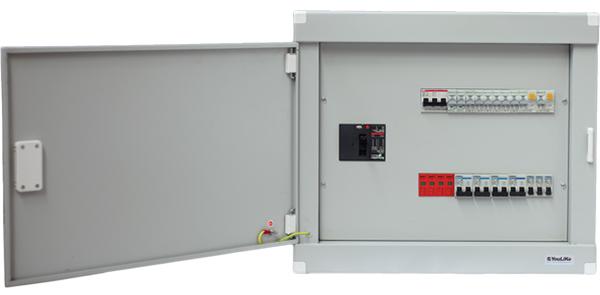IP40 Electrical Wall Mount Distribution Box , MCCB Distribution Board ...