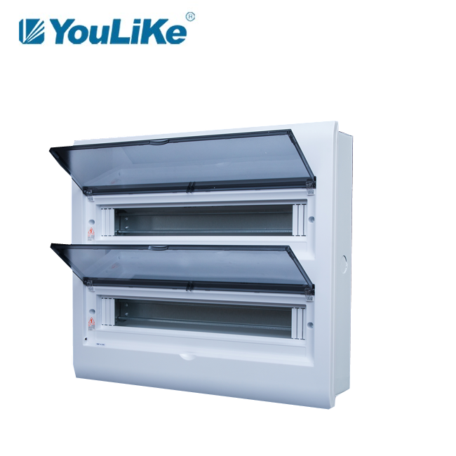 Indoor 42way MCB Distribution Box Db Box Electrical Plastic Enclosure